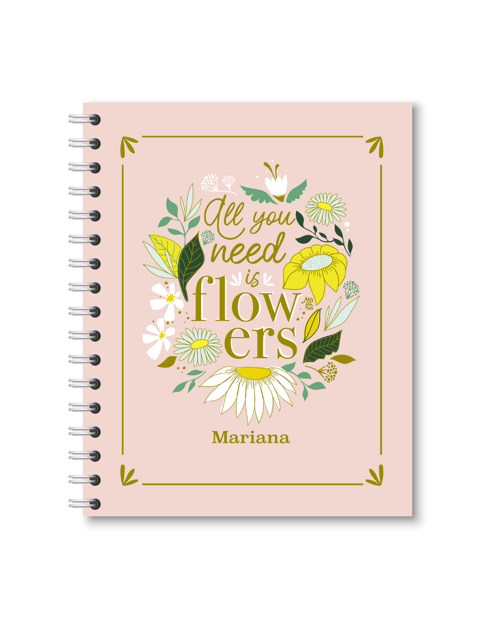 Libreta Primavera Rosa